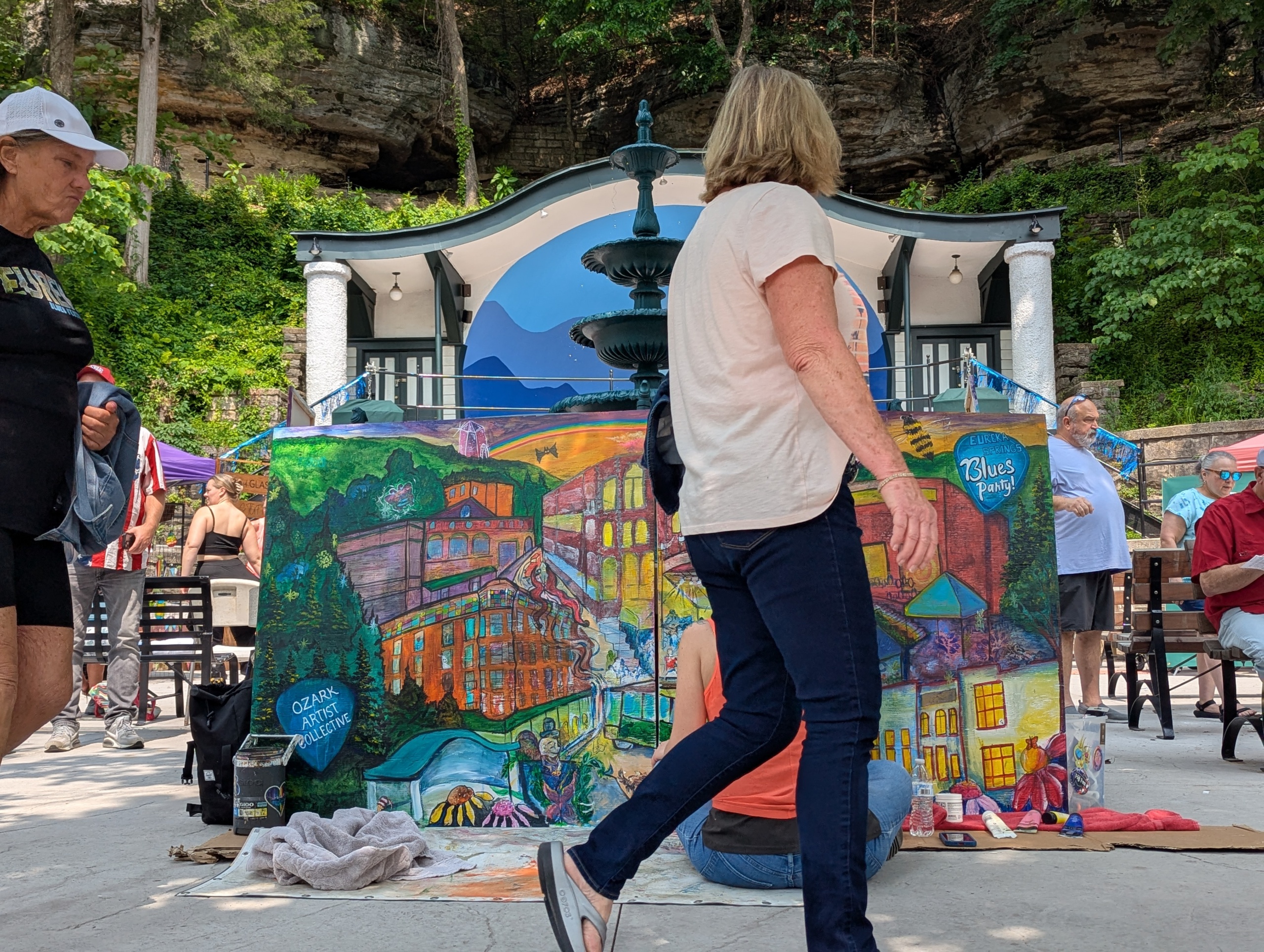 Summer in Downtown Eureka Springs Always Interesting | Travel Eureka ...